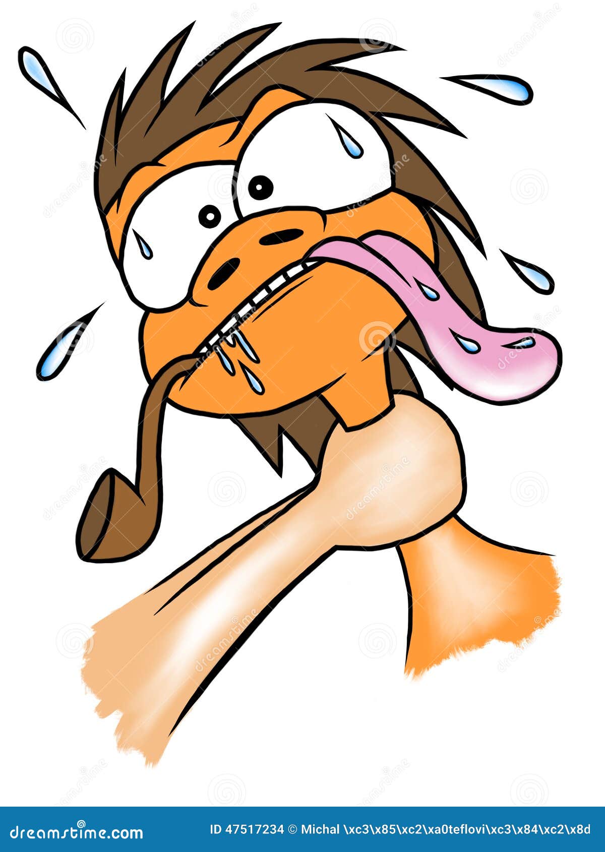 Throttle Comics Face Royalty-Free Illustration | CartoonDealer.com ...