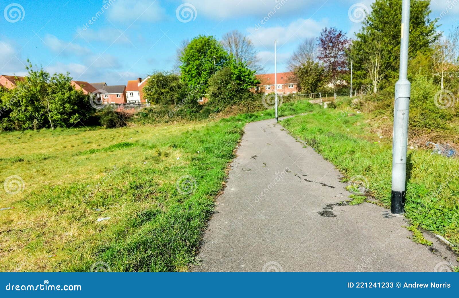 Throughway Path Connection stock image. Image of grass - 221241233