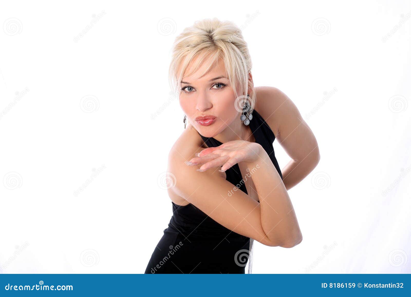 Throw A Kiss Stock Image Image Of Beautiful Natural 8186159