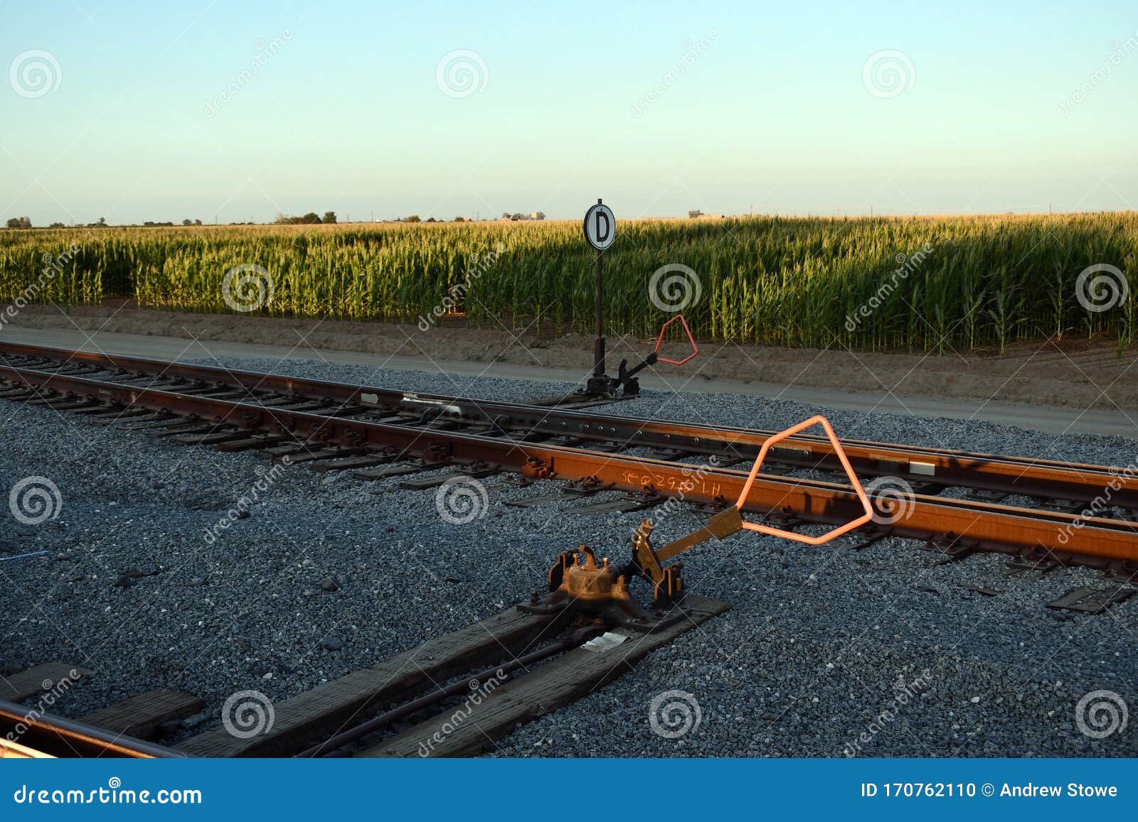 Throw Lever Switch and a Pool Switch for Trains Stock Photo - Image of ...