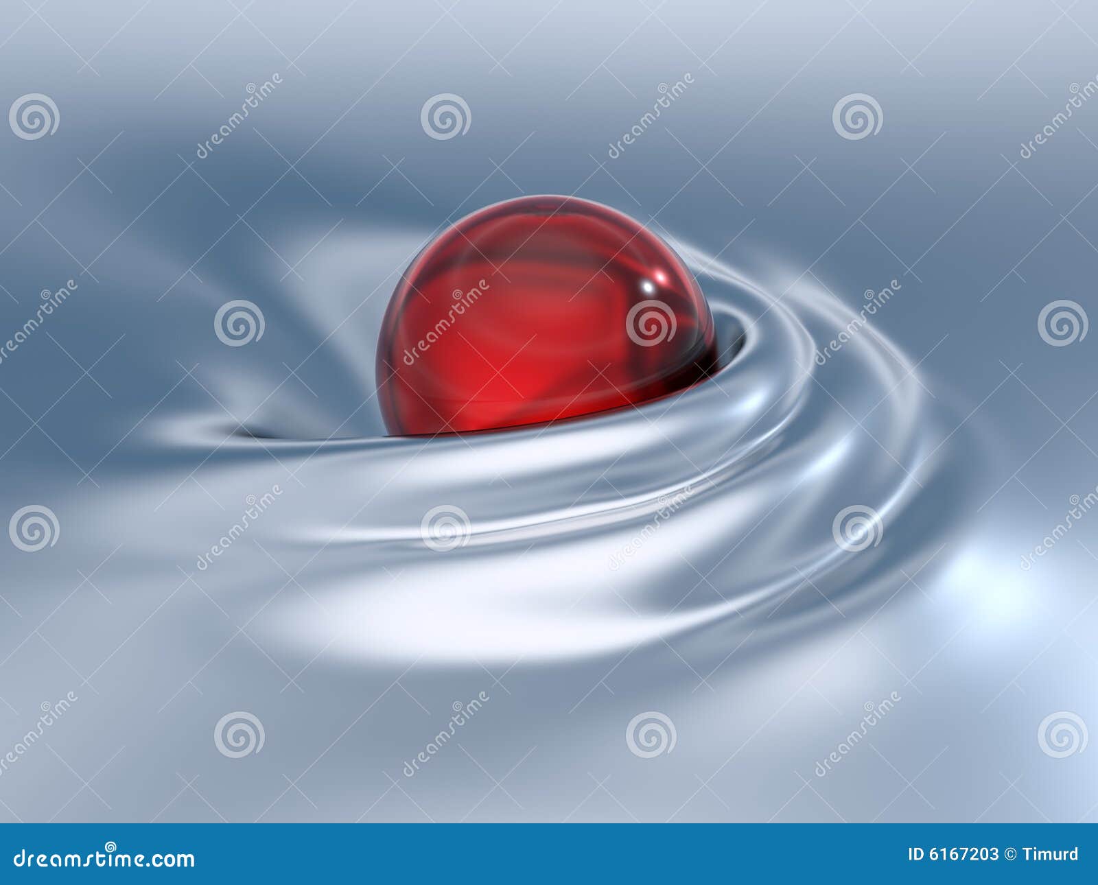 Throw red ball stock illustration. Illustration of abstract - 6167203