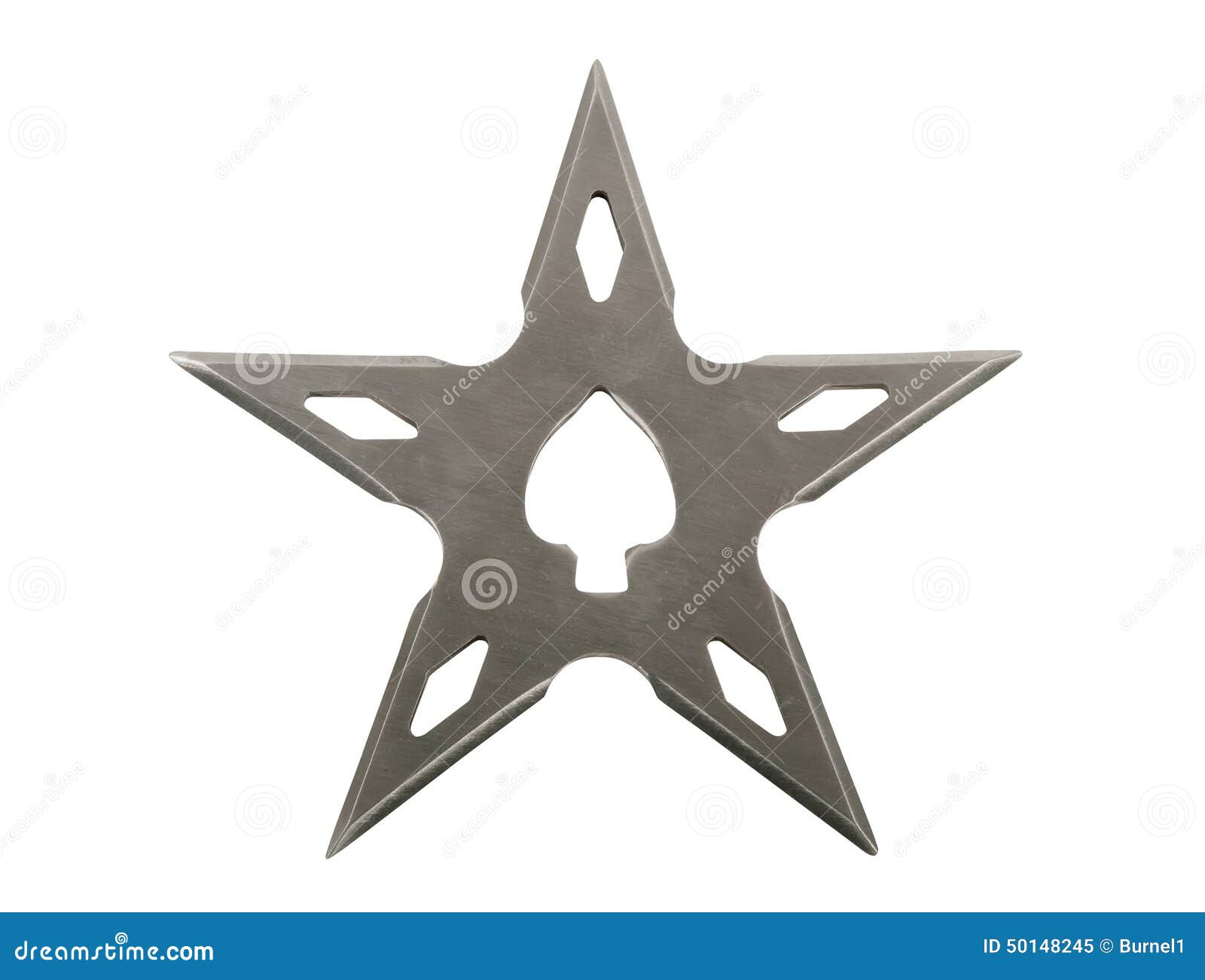 Throwing blade stock image. Image of isolated, shuriken - 50148245
