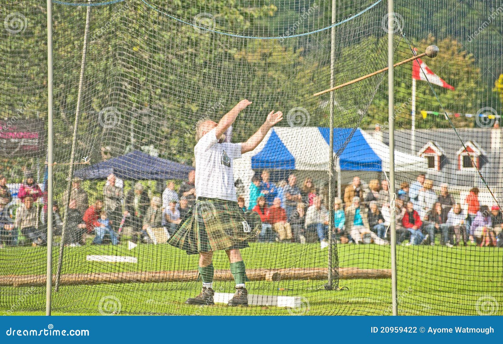 Throwing the hammer. editorial photography. Image of international ...