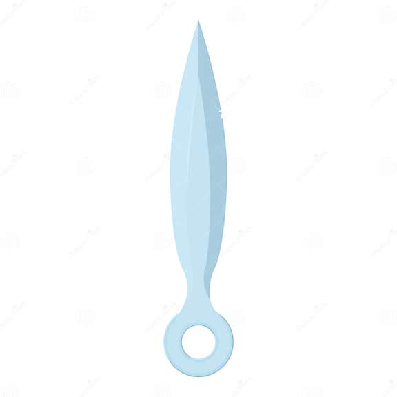 Throwing Knife Icon, Cartoon Style Stock Vector - Illustration of ...
