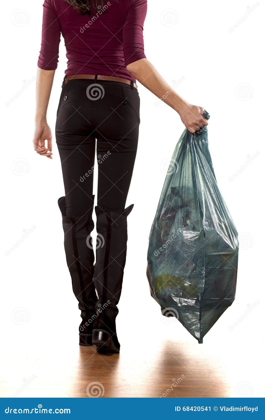 Throwing out the garbage stock image. Image of background - 68420541