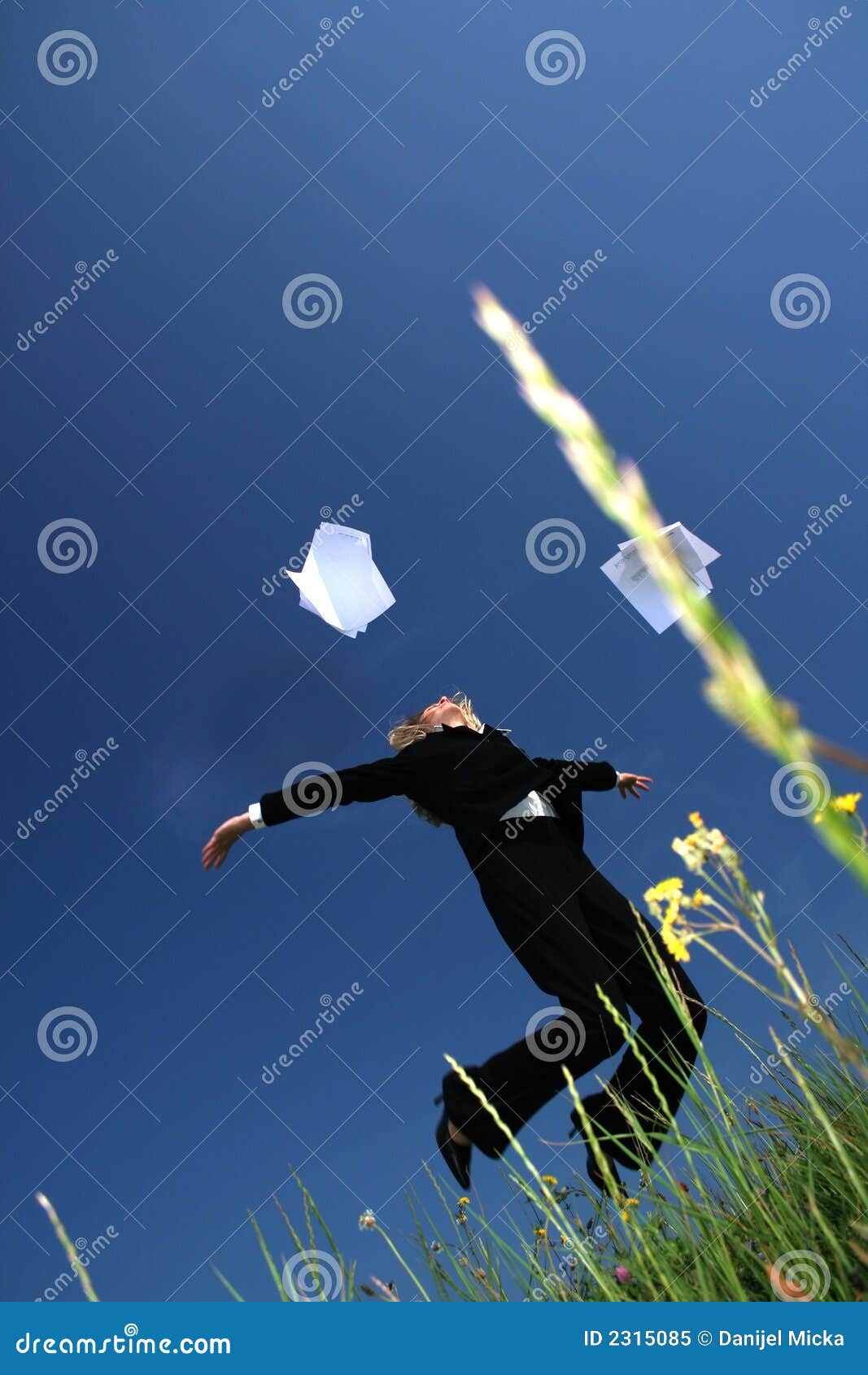 Throwing papers stock image. Image of time, grass, field - 2315085