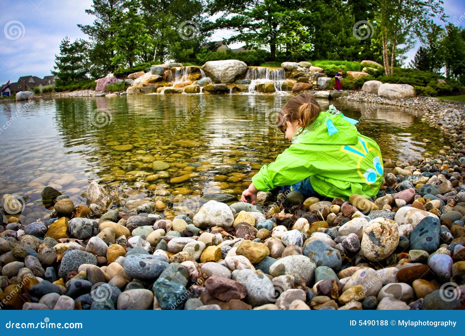 Throwing rocks stock photo. Image of garden, nature, fairytale - 5490188