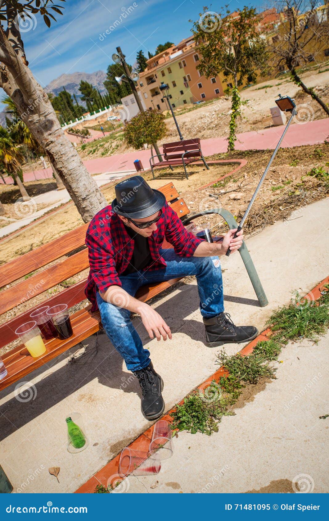 Throwing up stock image. Image of drinking, bench, party - 71481095