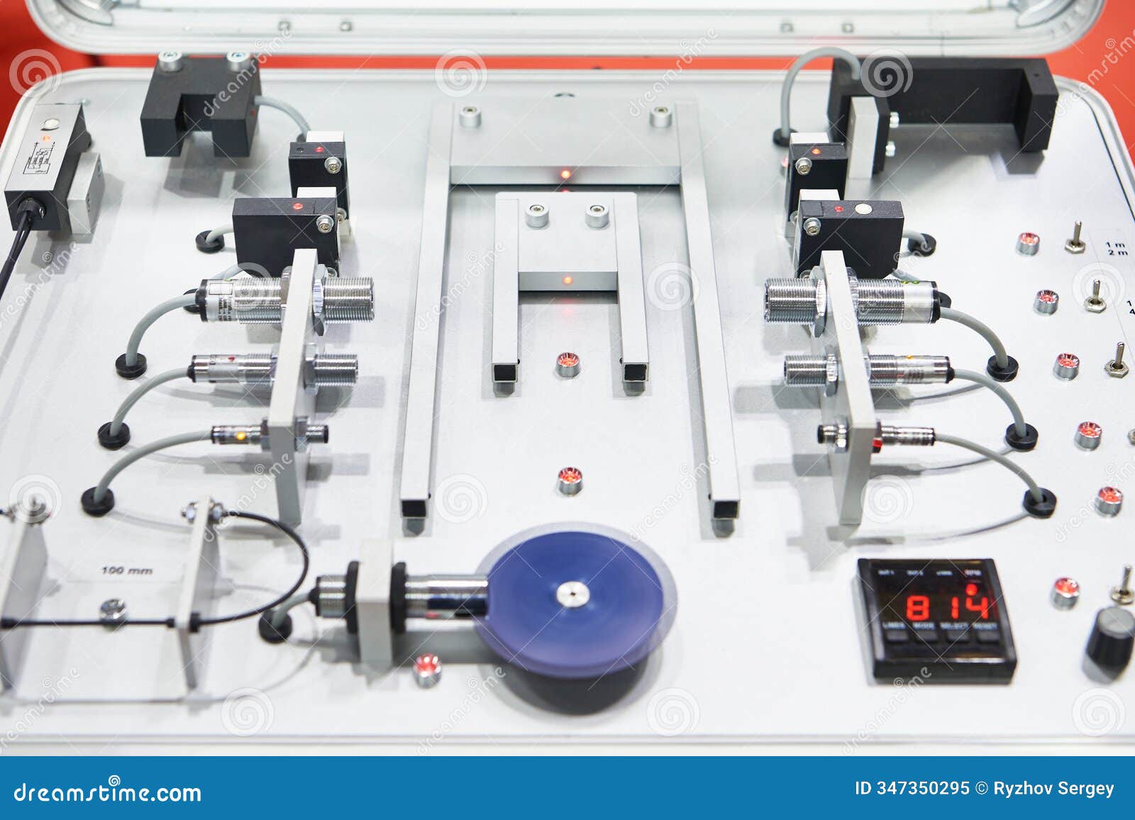 Thru Beam Sensors Industrial Technology Stock Image - Image of control ...