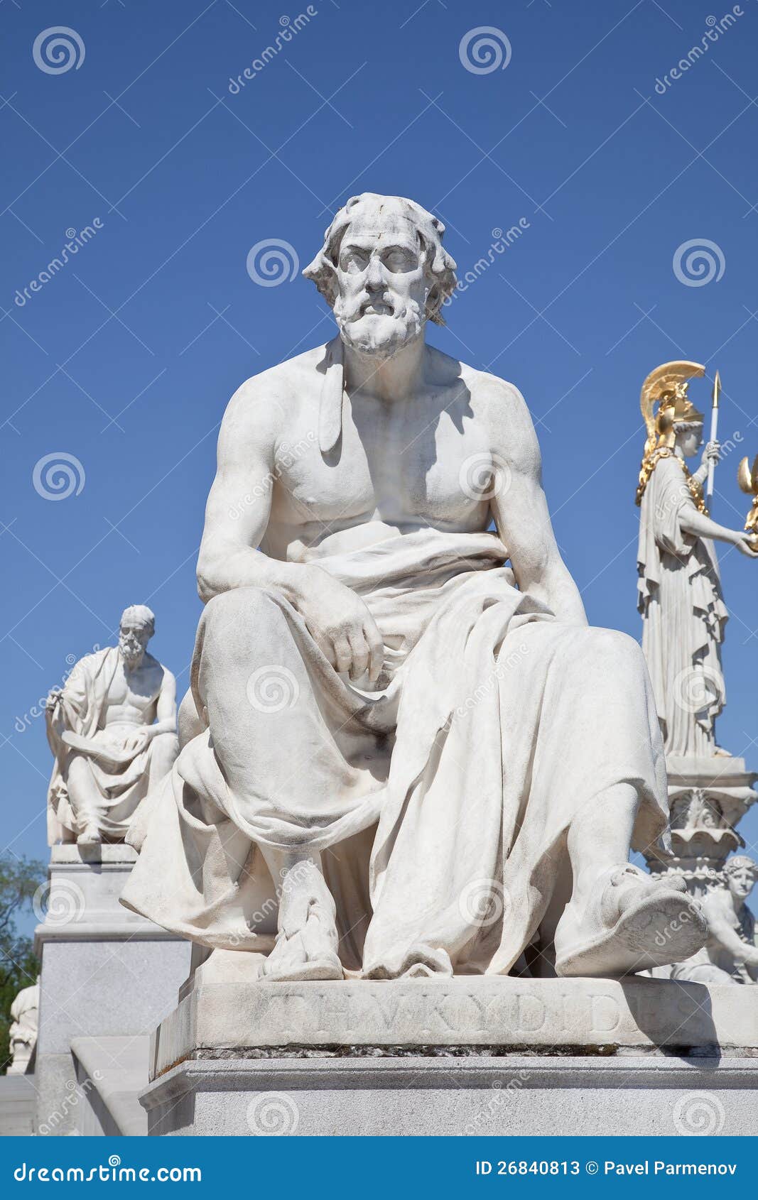 Thucydides stock image. Image of sculpture, famous, writer - 26840813