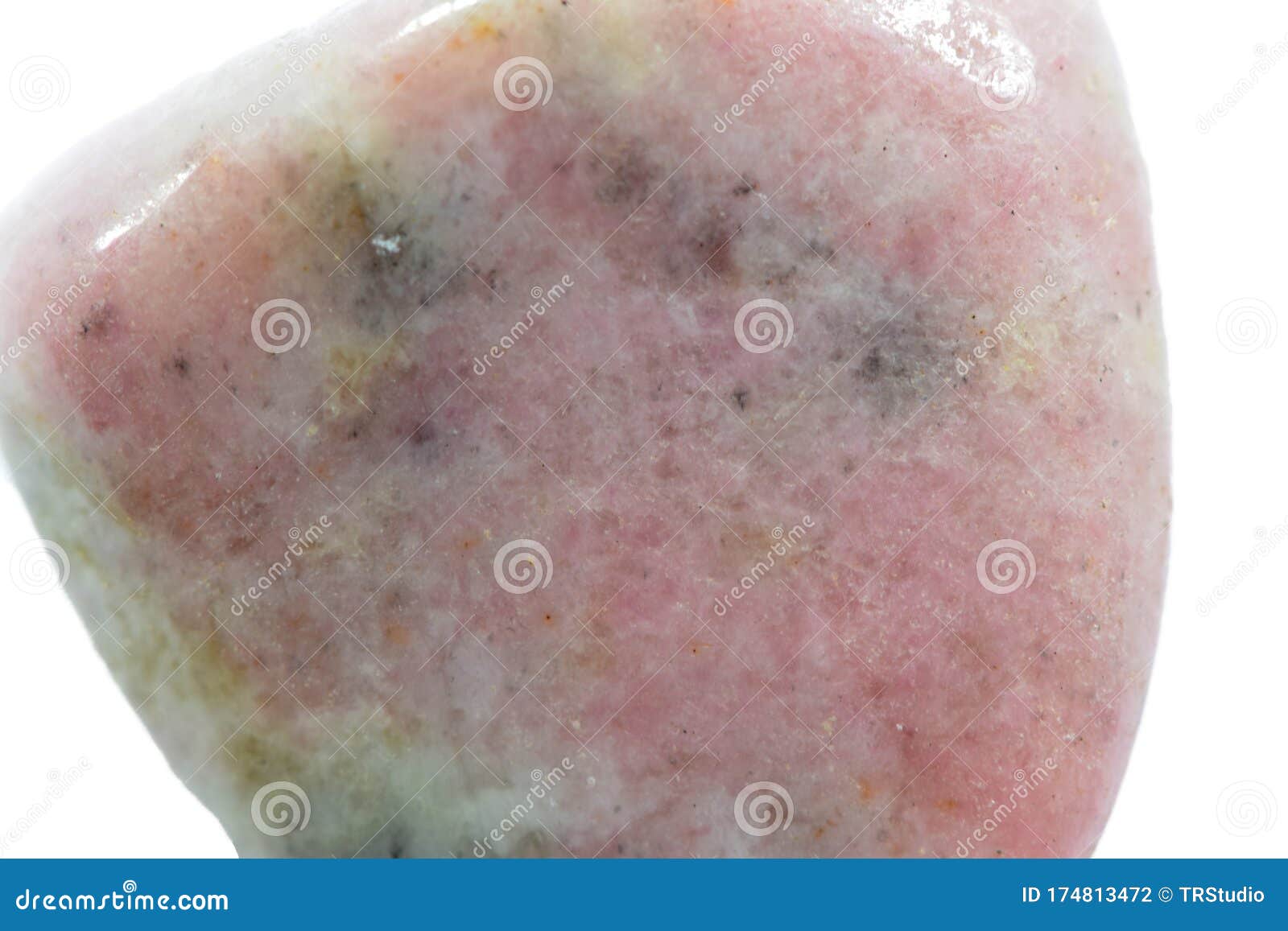 Thulite / Pink Zoisite Closeup Stock Photo - Image of geological ...