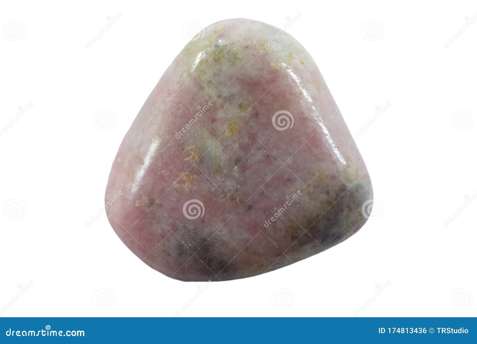 Thulite / Pink Zoisite stock photo. Image of geological - 174813436