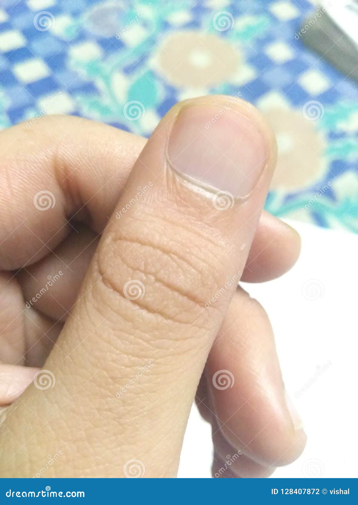 Thumb stock photo. Image of cute, thumb, skin, hand - 128407872