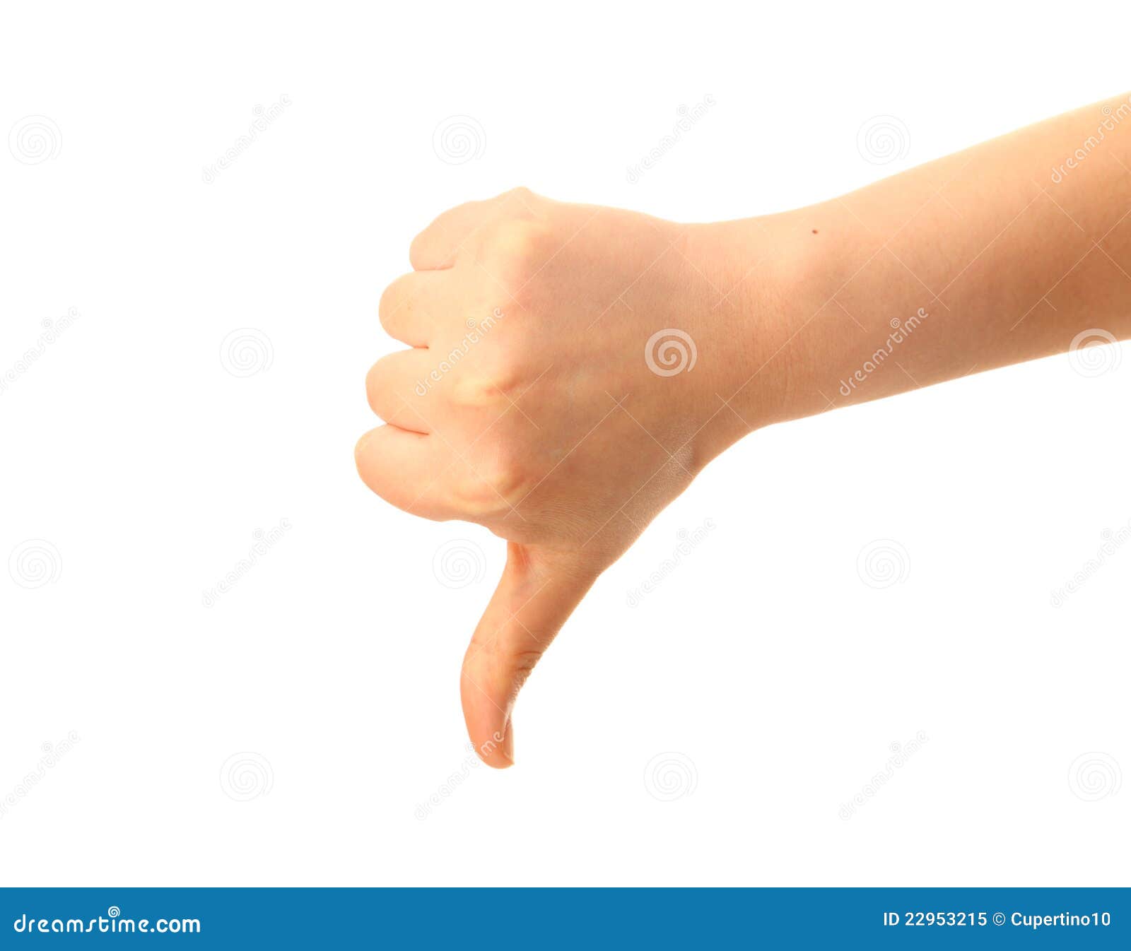 Thumb down stock image. Image of thumb, negative, finger - 22953215