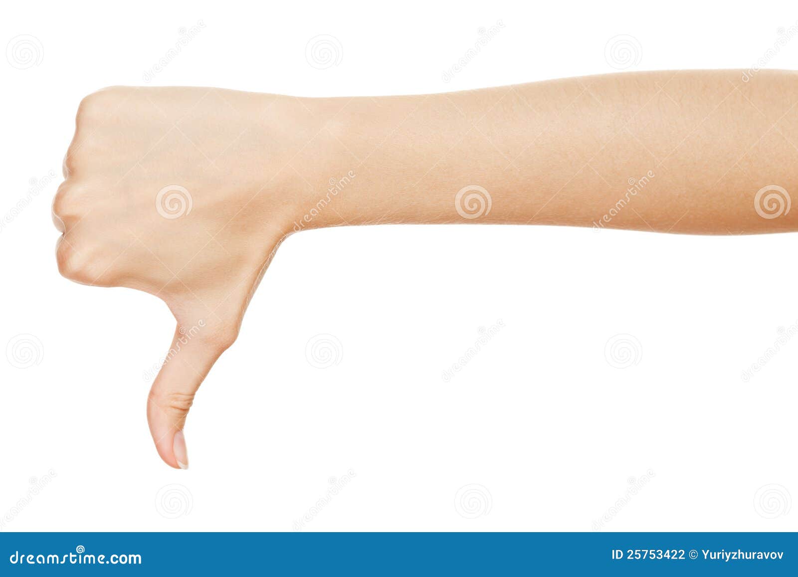 Thumb Down Failure Gesture Royalty-Free Stock Image | CartoonDealer.com ...