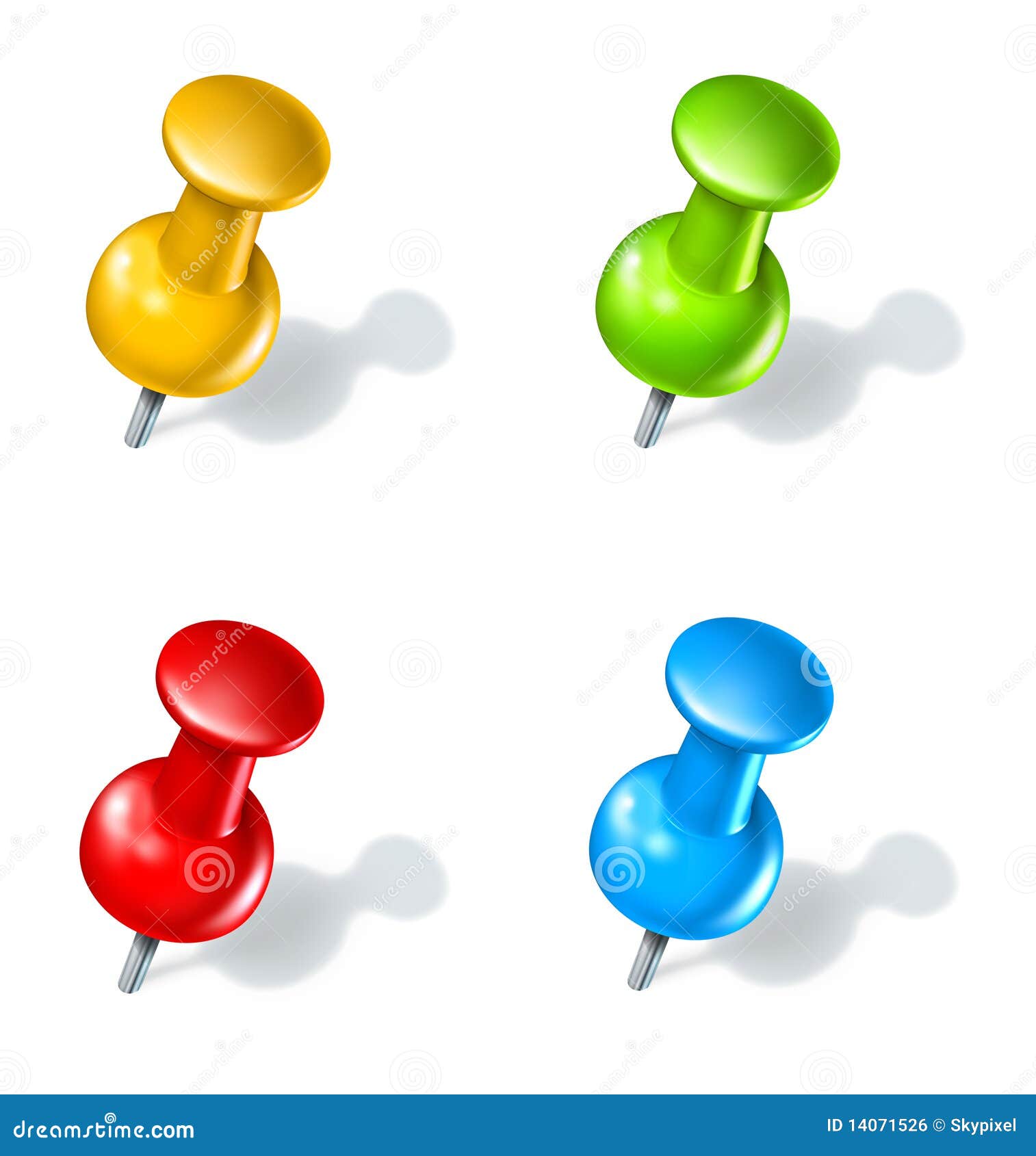 Tack Man Cartoon Vector | CartoonDealer.com #81371435