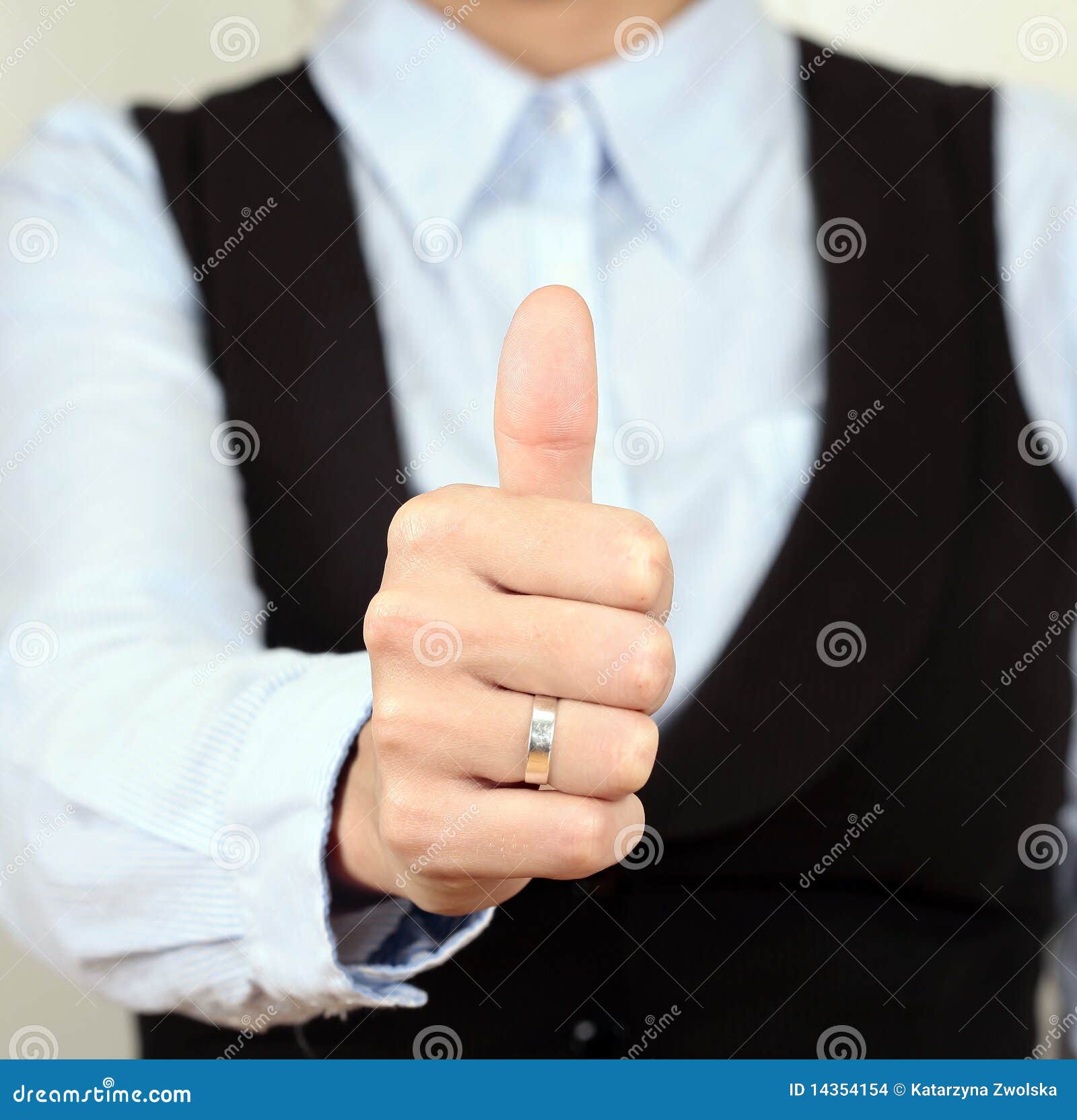 Thumb up stock photo. Image of success, female, finger - 14354154