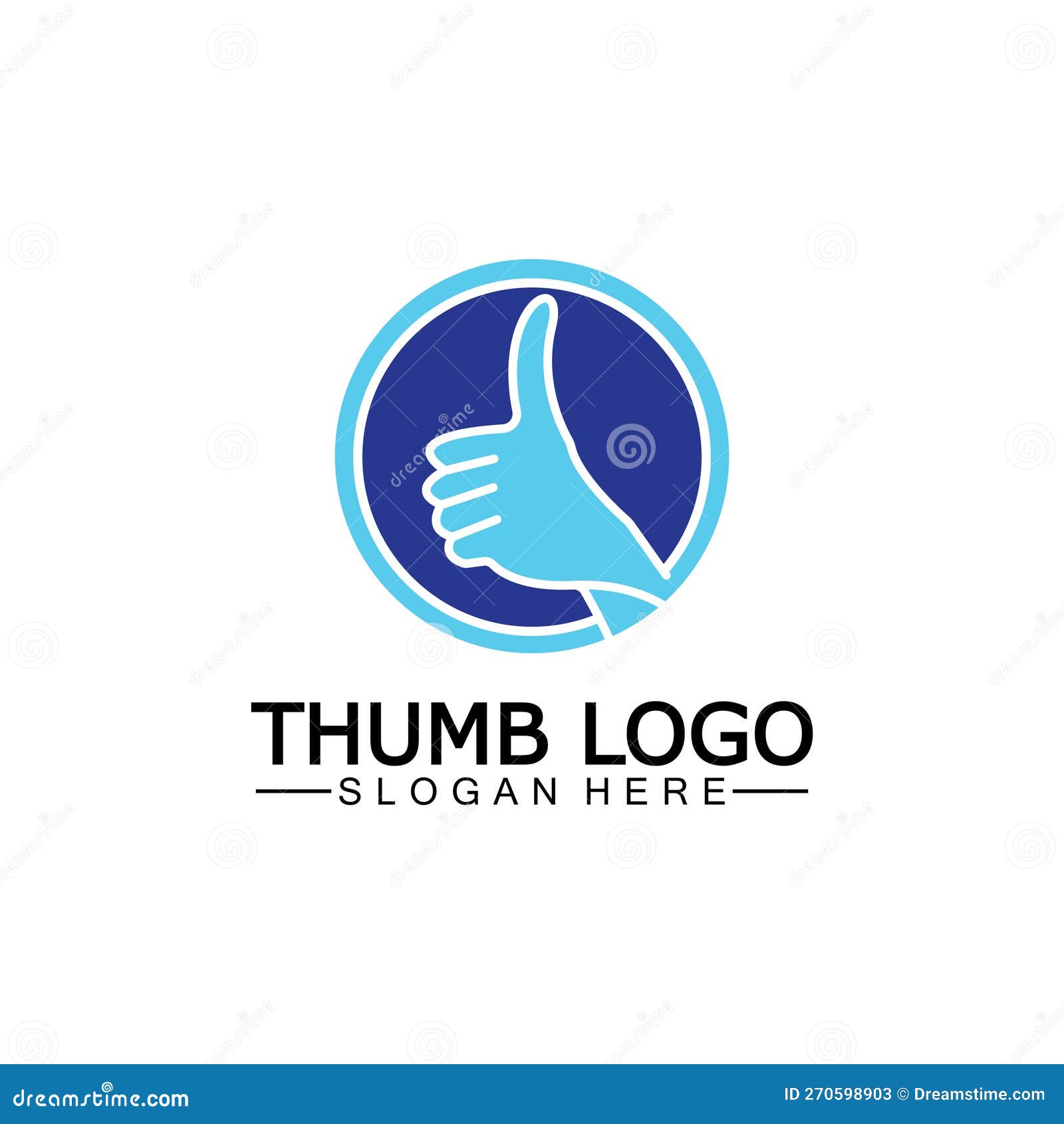 Thumb Up Concept Logo Template.Good Symbol for Your Web Site Design ...