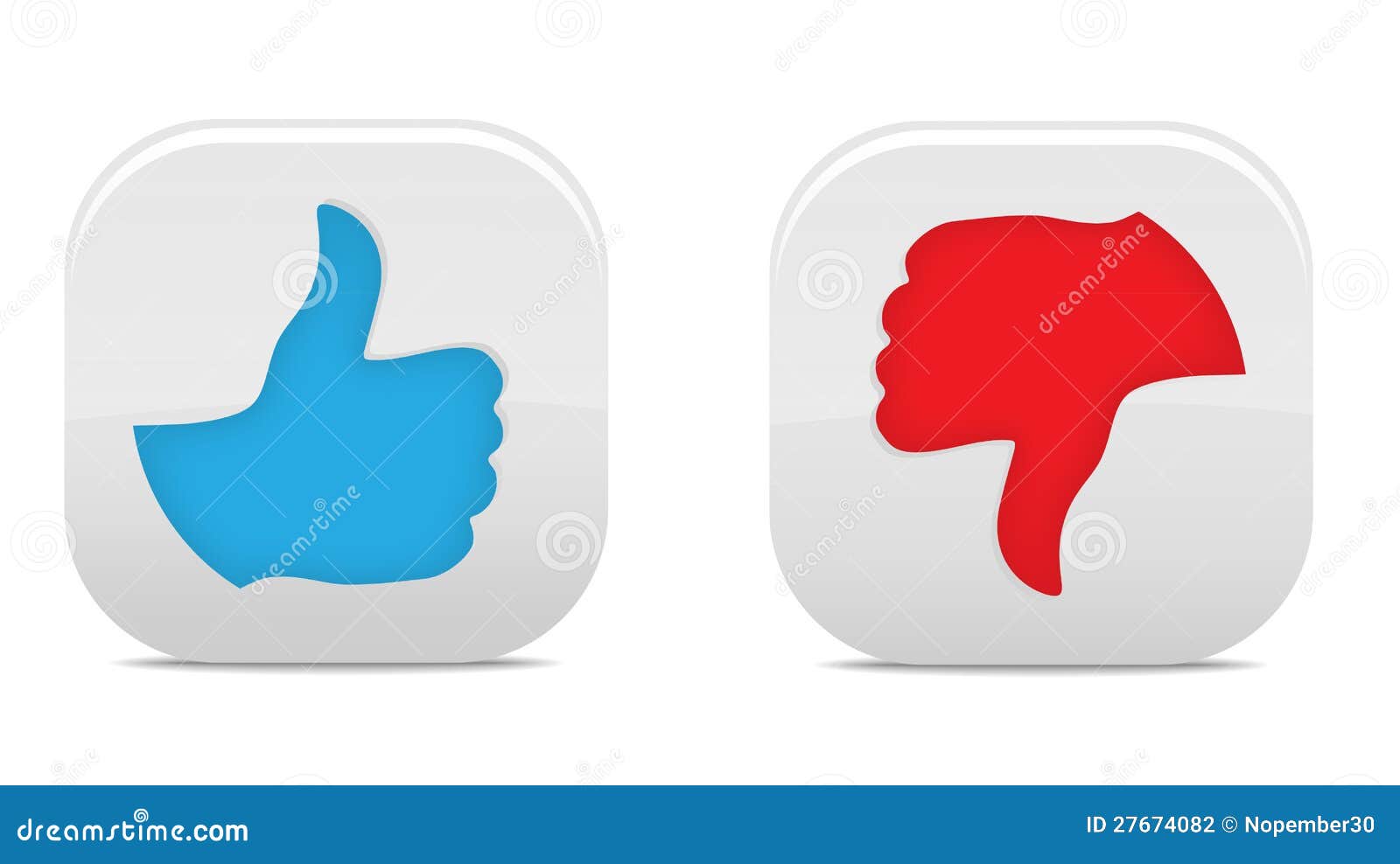 Thumb Up and Down Buttons stock vector. Illustration of business - 27674082 Thumb Up and Down Buttons stock vector. Illustration of business - 27674082