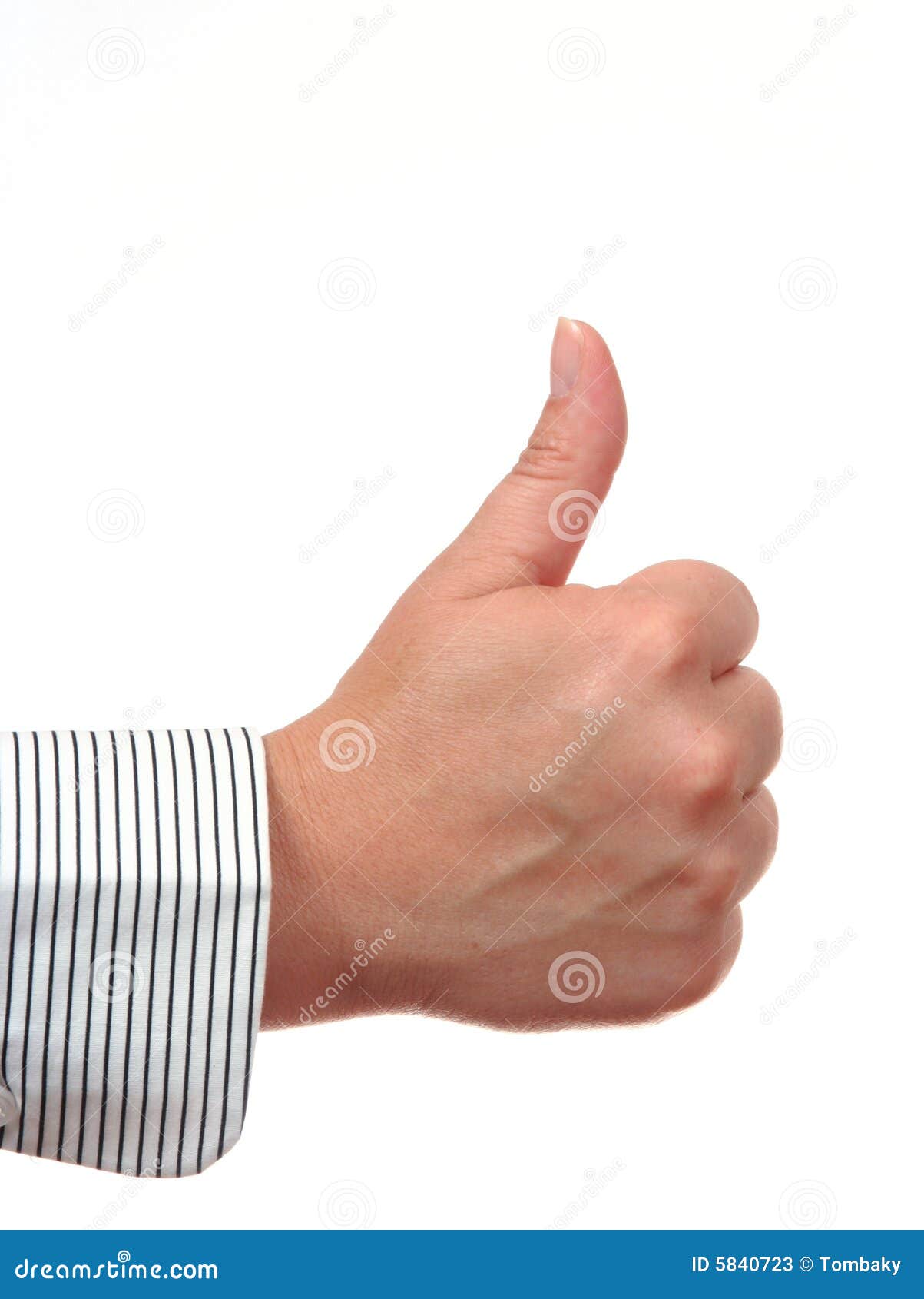 Thumb up gesture OK stock image. Image of concept, okay - 5840723