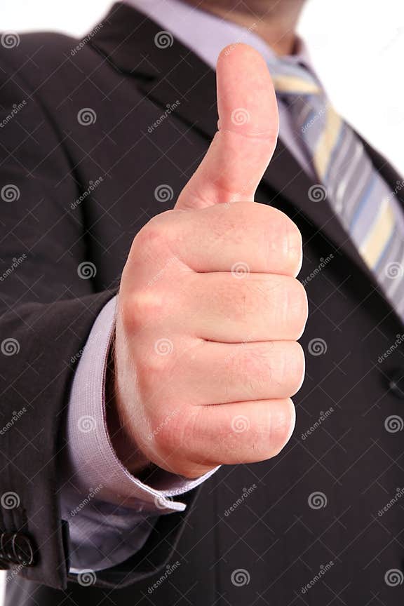 Thumb up gesture OK stock image. Image of okay, concept - 6807887