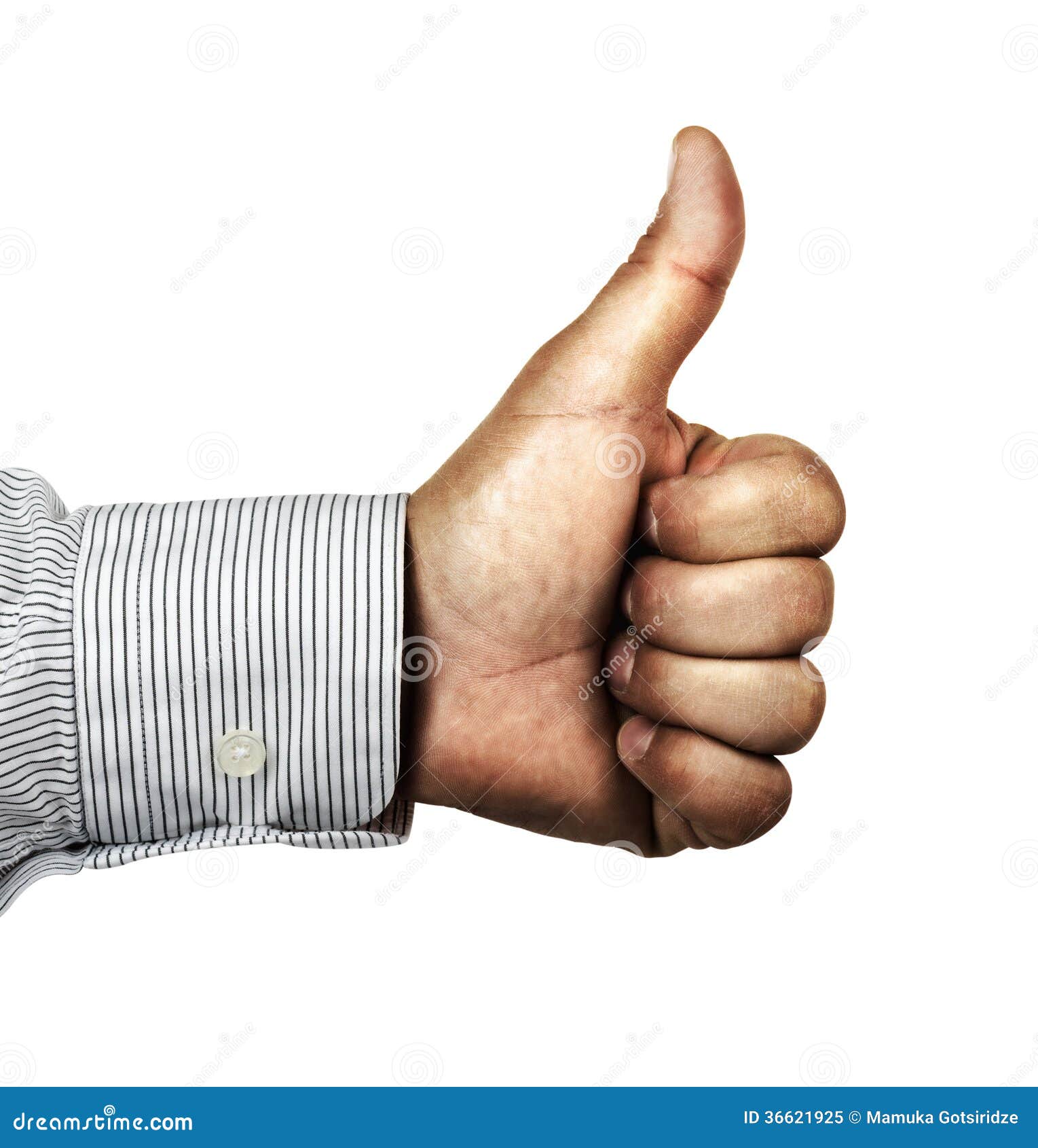 Thumb up stock image. Image of white, thumb, business - 36621925