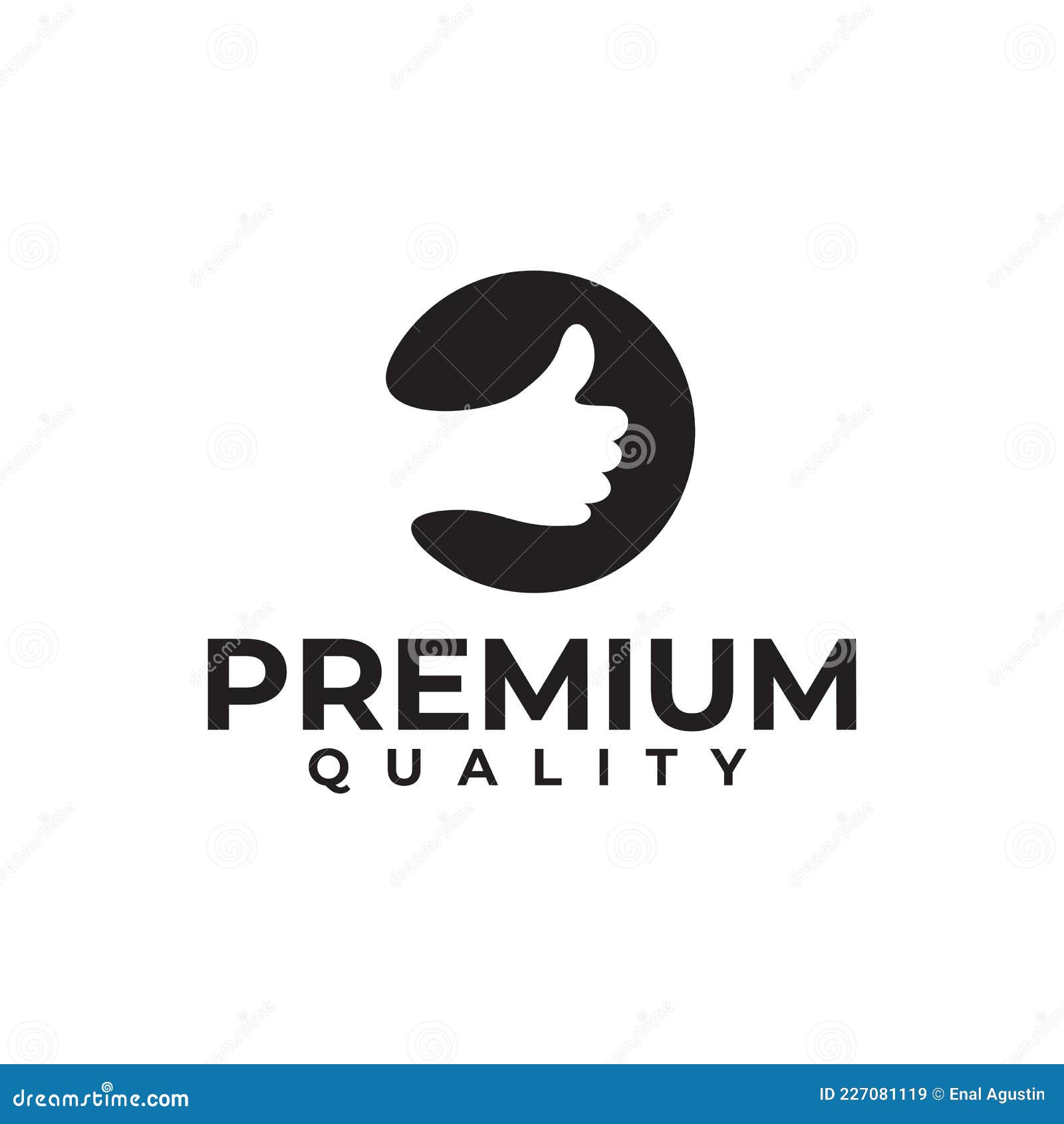 Thumb Up Logo Design Template Stock Vector - Illustration of media ...