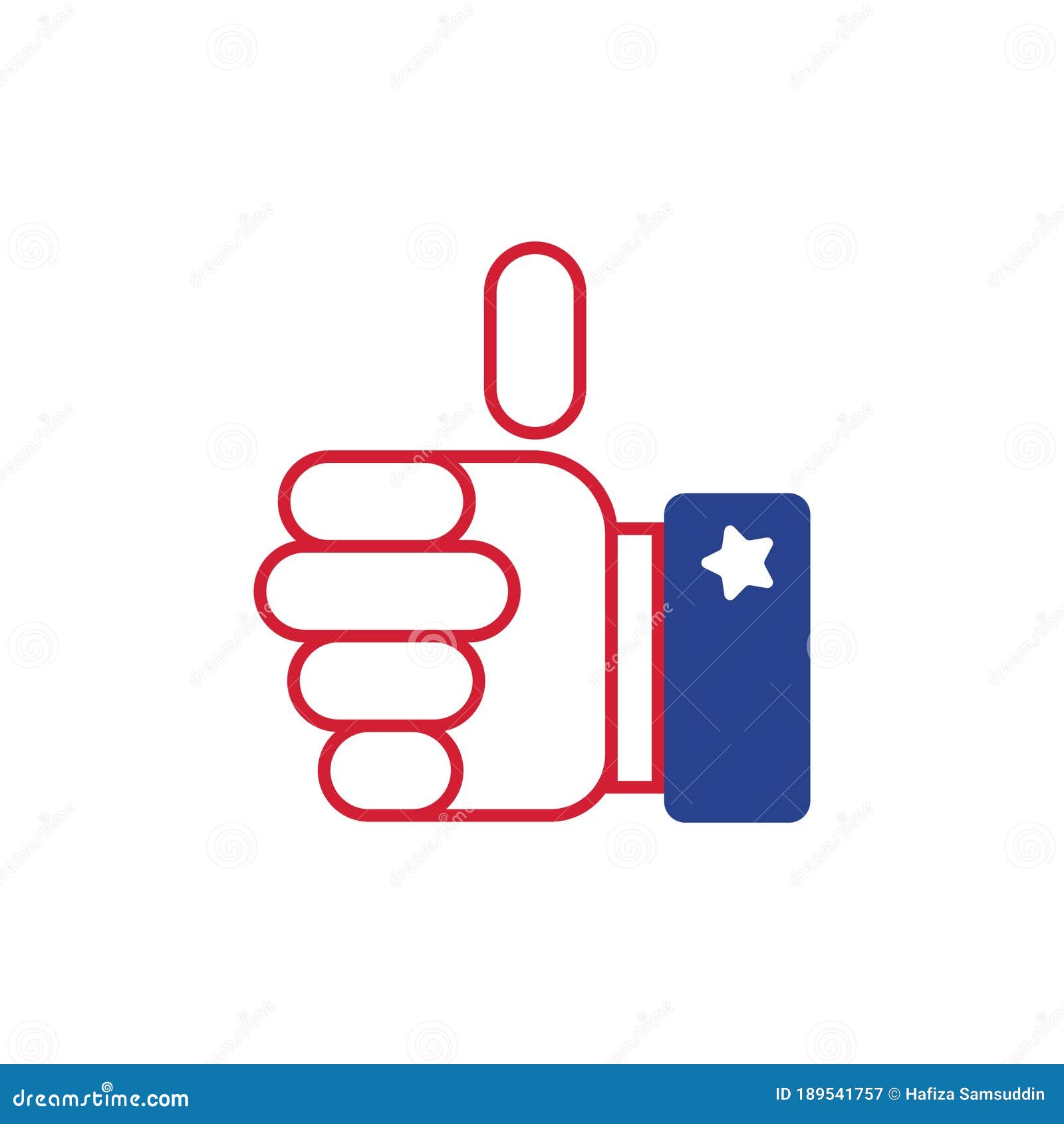 Thumb Up. Vector Illustration Decorative Design Stock Vector ...