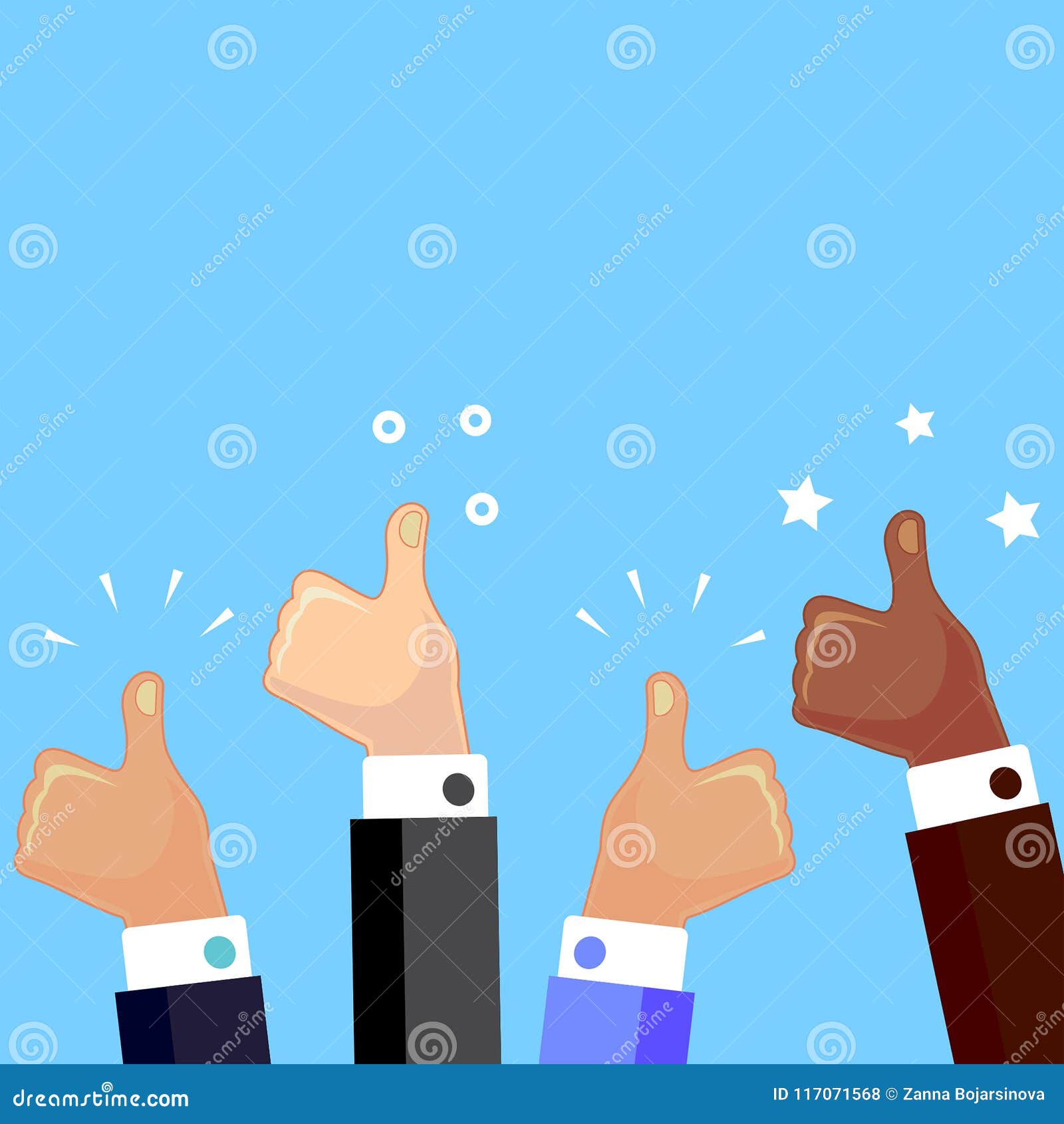 Thumb Up. Vector Illustration. Stock Vector - Illustration of design ...