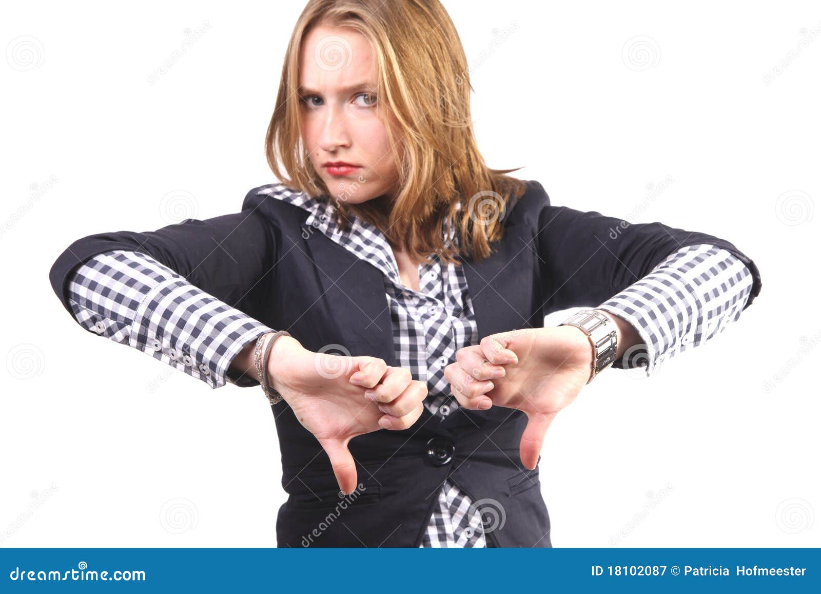 Thumbs down stock image. Image of negative, thumbs, angry - 18102087