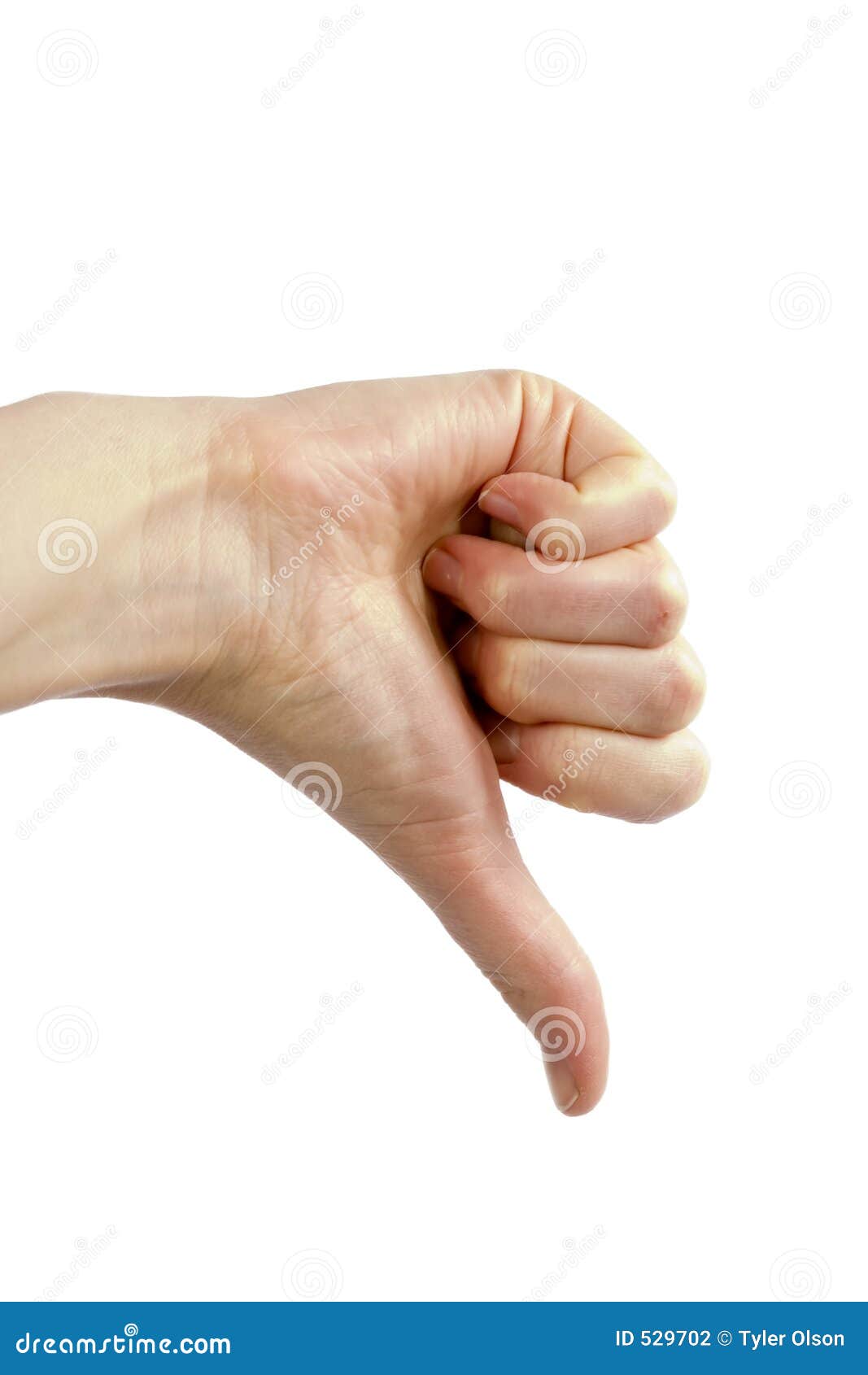 Thumbs Down stock photo. Image of language, nonverbal, person - 529702