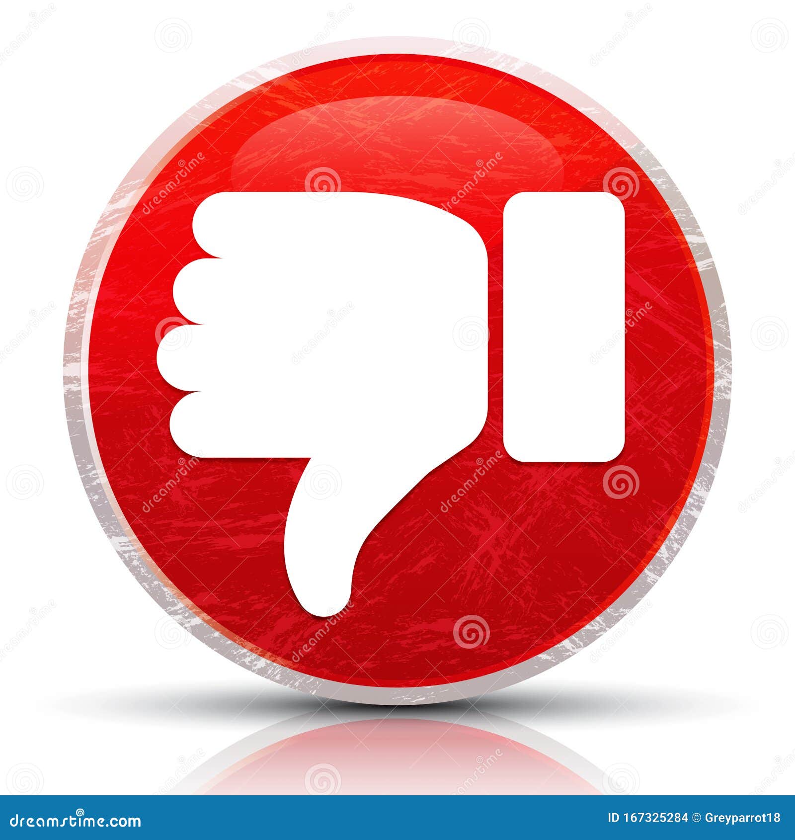 Thumbs Down Icon Metallic Grunge Abstract Red Round Button Illustration ... Thumbs Down Icon Metallic Grunge Abstract Red Round Button Illustration ...