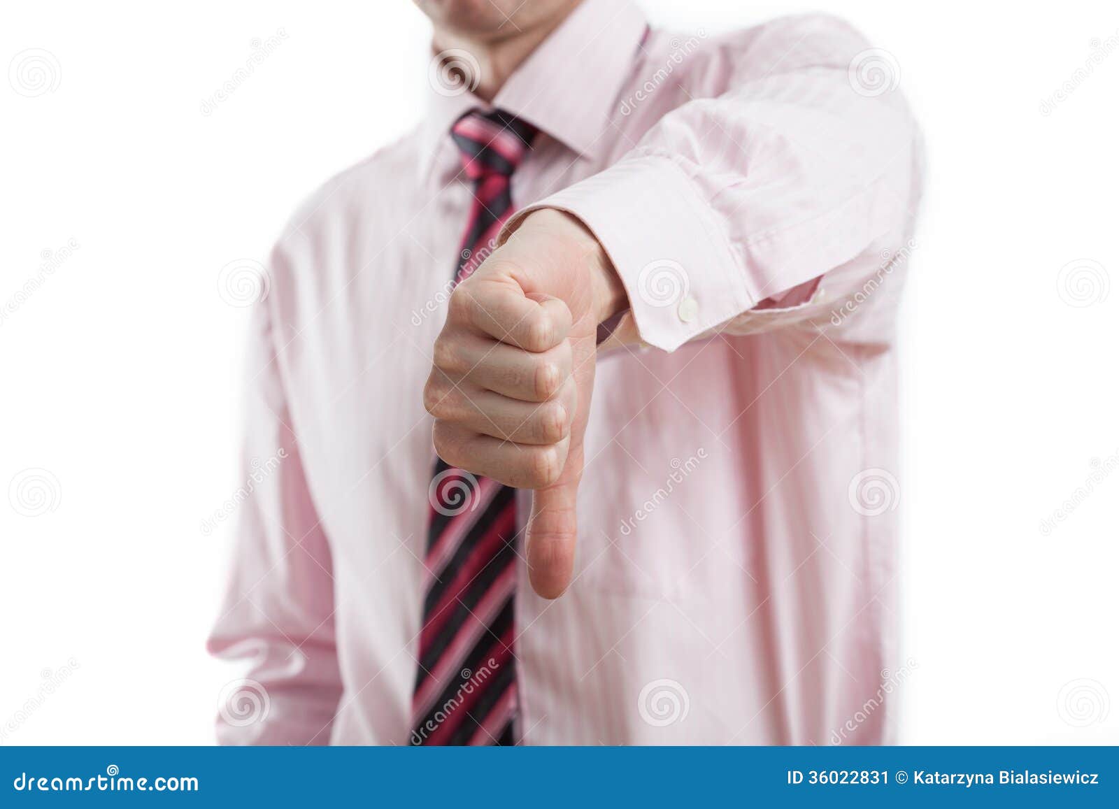 Thumbs down stock image. Image of confident, office, negative - 36022831
