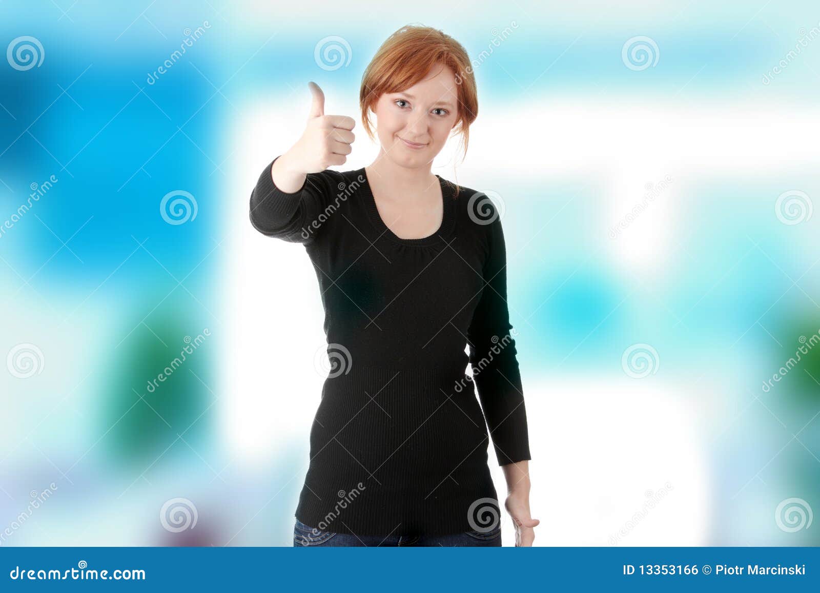 Thumbs up stock photo. Image of achievement, hand, gesture - 13353166