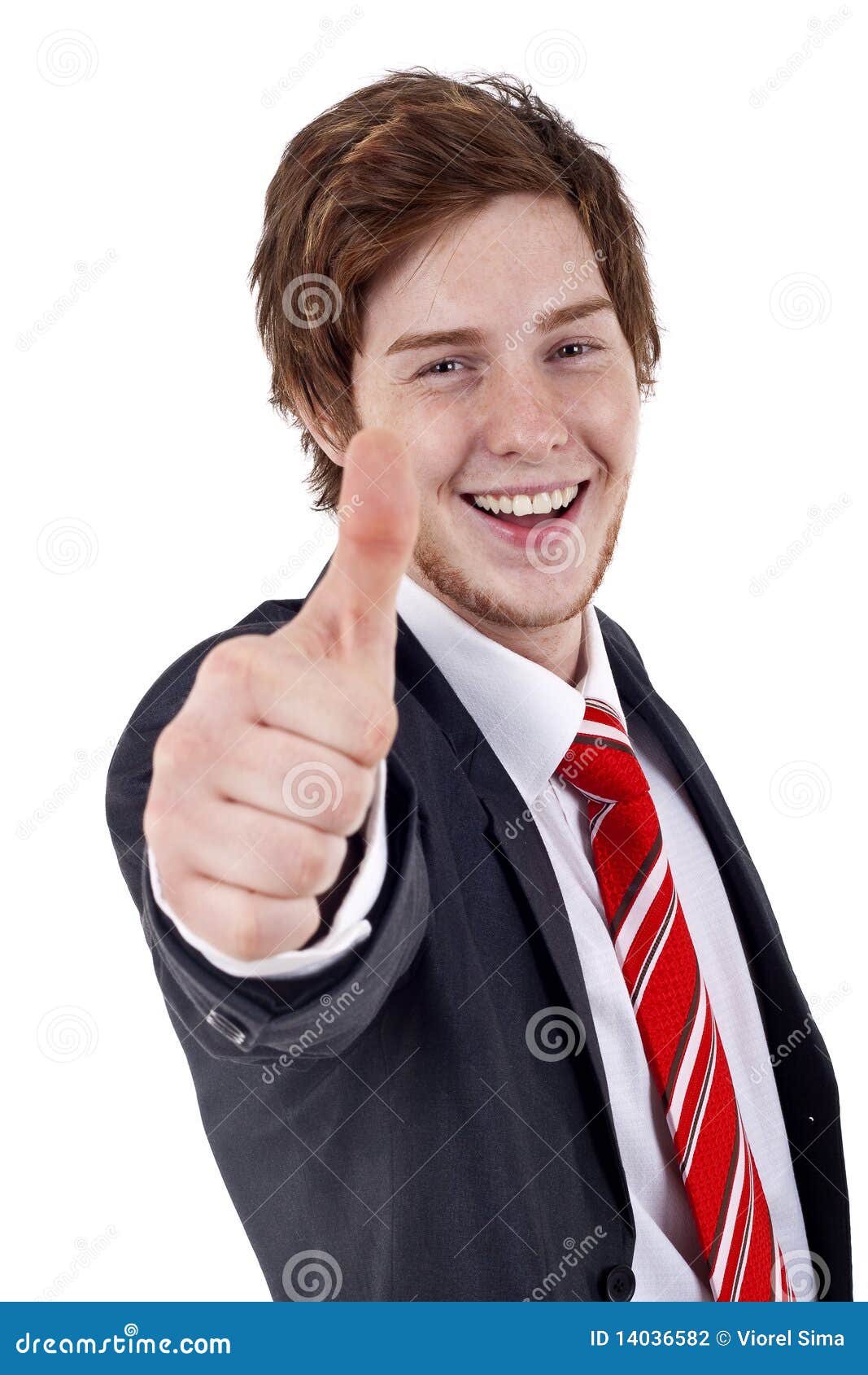 Thumbs up! stock photo. Image of excellent, adult, company - 14036582