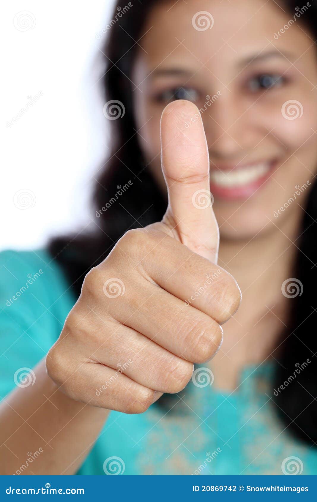 Thumbs up stock photo. Image of elegance, cheerful, cute - 20869742