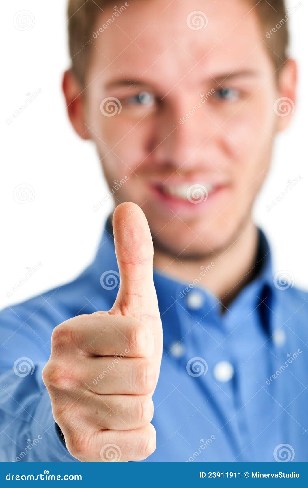 Thumbs up stock image. Image of thumb, successful, passing - 23911911