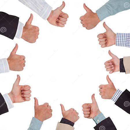 Thumbs up stock image. Image of innovation, group, hand - 26254899