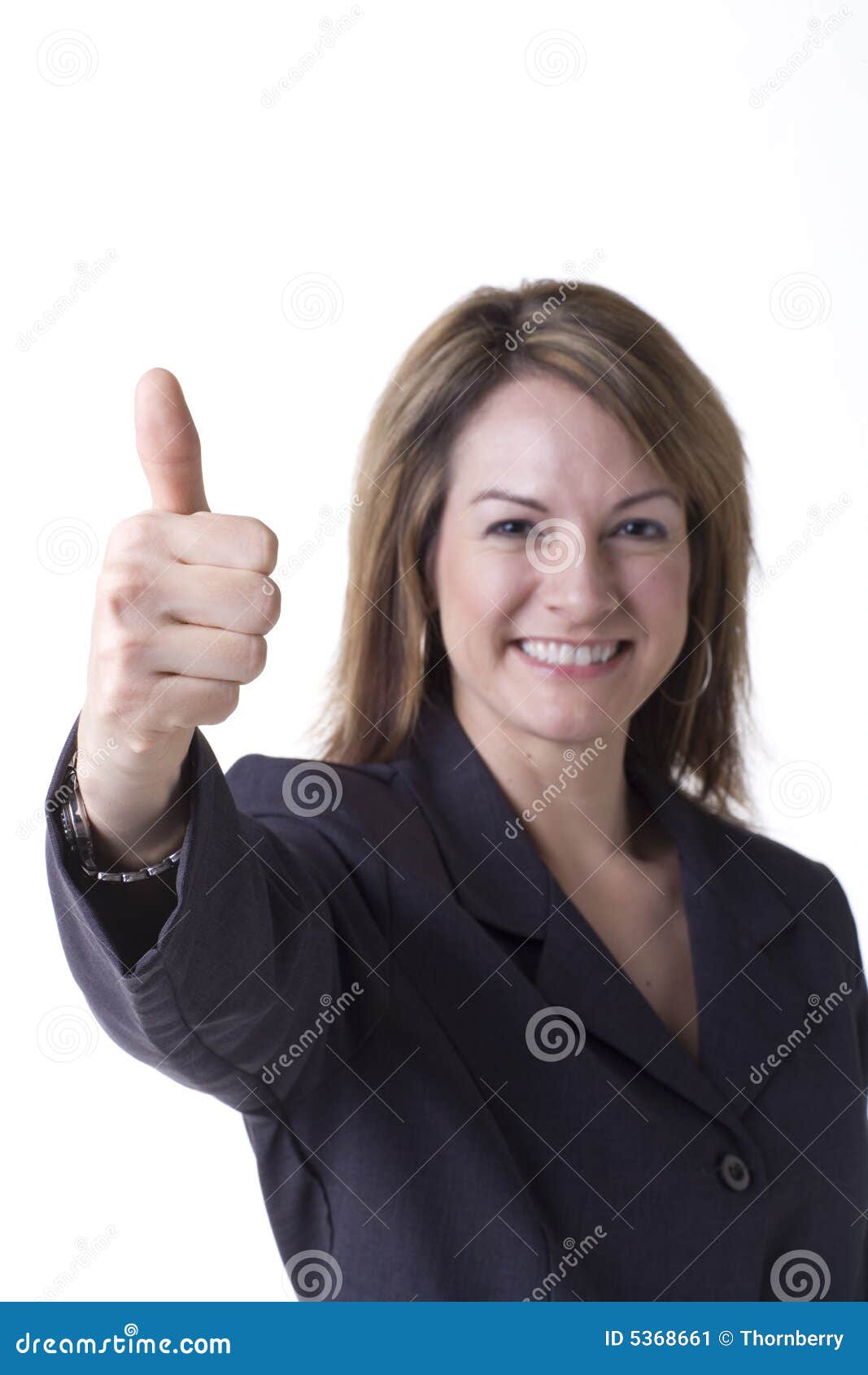Thumbs up stock image. Image of succeed, standing, confident - 5368661