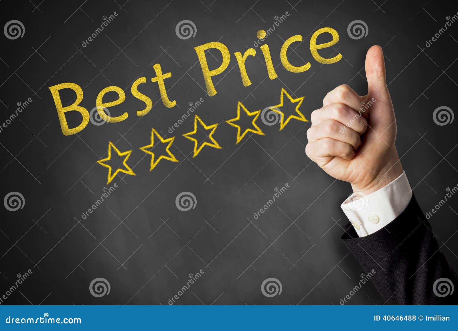 Thumbs up best price stock photo. Image of symbol, cost - 40646488