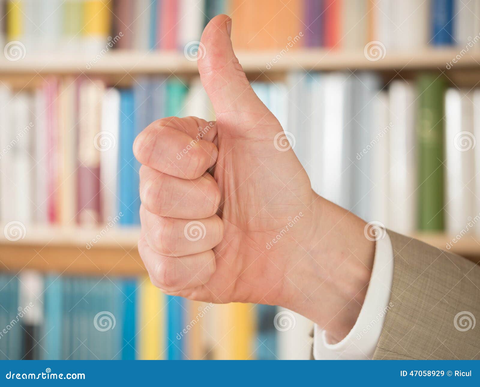 Thumbs up stock image. Image of point, career, negotiation - 47058929