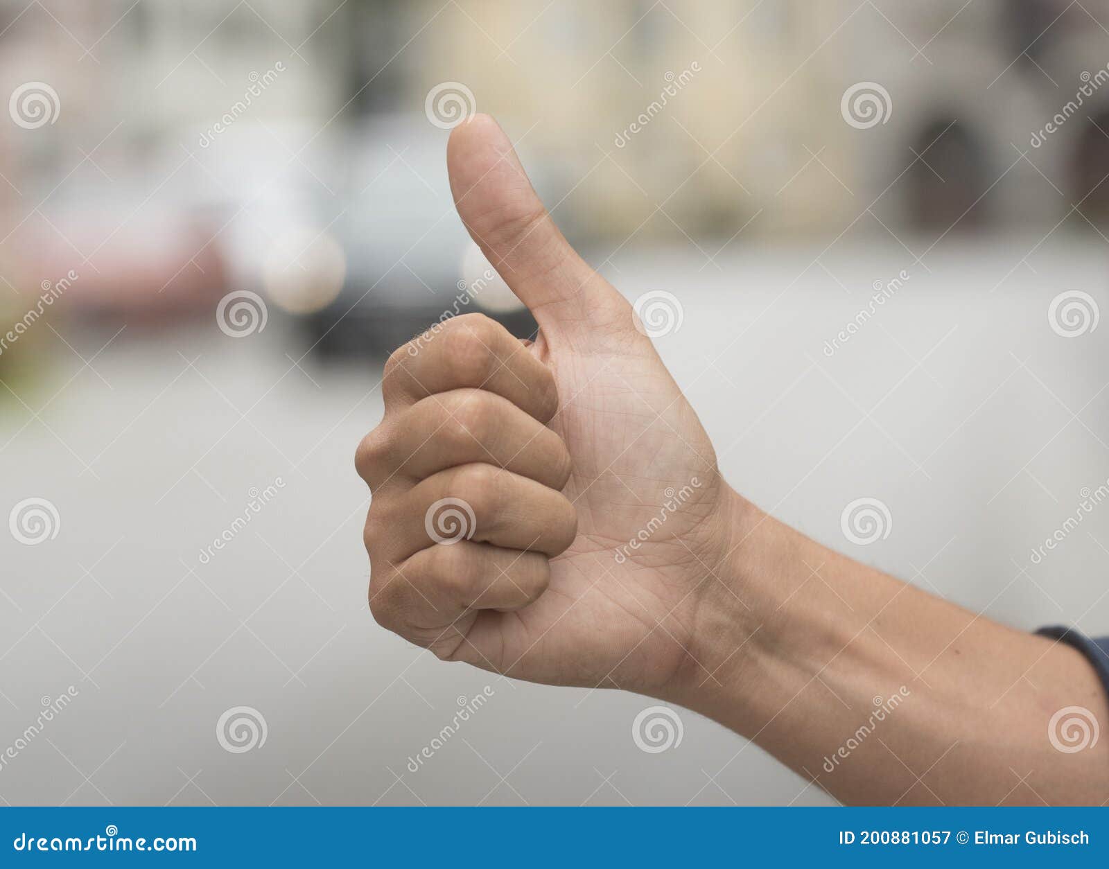 Thumbs Up Positive Hand Gesture Stock Image - Image of effect, jobs ...