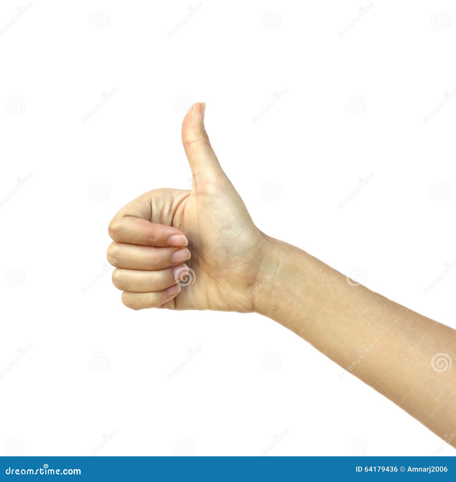 Thumbs up hand stock photo. Image of good, like, business - 64179436