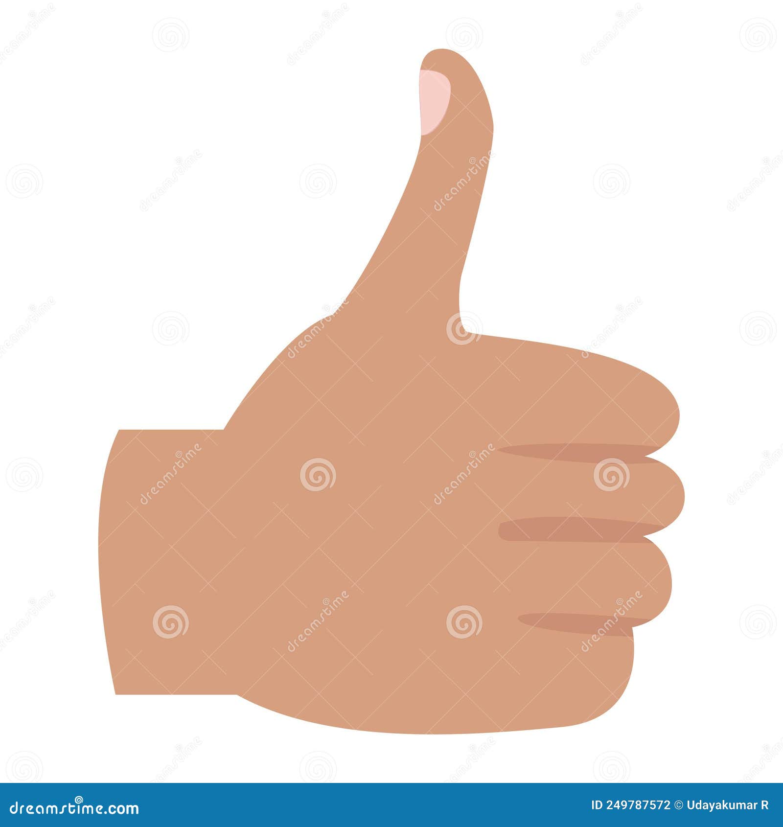 Thumbs Up, Success. Retro Comic Pop Art Vector Illustration ...