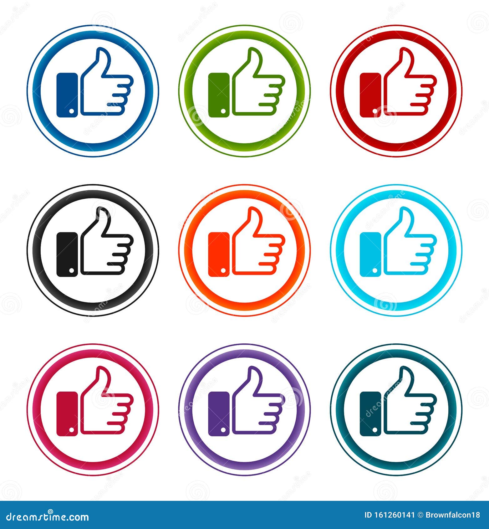 Thumbs Up Icon. Yellow Gold Thumbs Up Symbol On Golden Podium Royalty ...