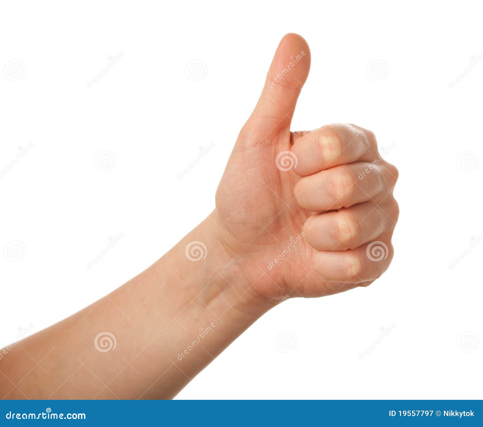 Thumbs up isolated stock image. Image of fortune, abstract - 19557797