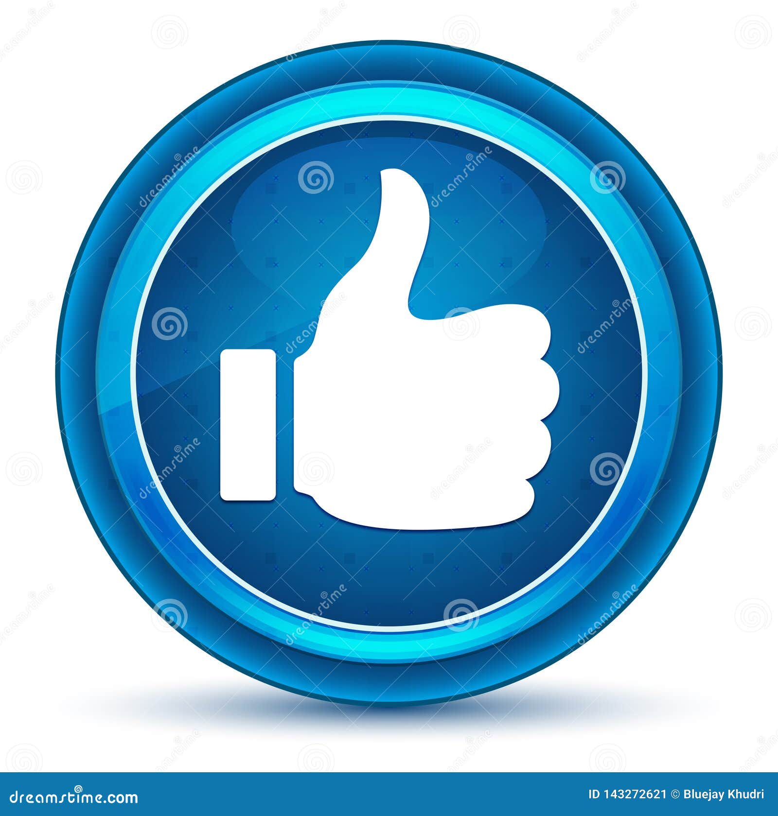 Thumbs Up Icon For Apps And Websites Vector Illustration ...