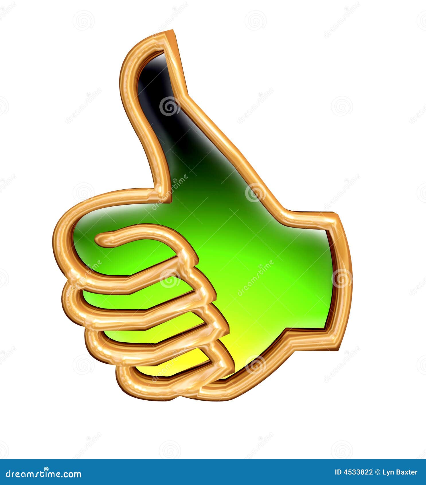 Thumbs up sign stock illustration. Illustration of handsign - 4533822