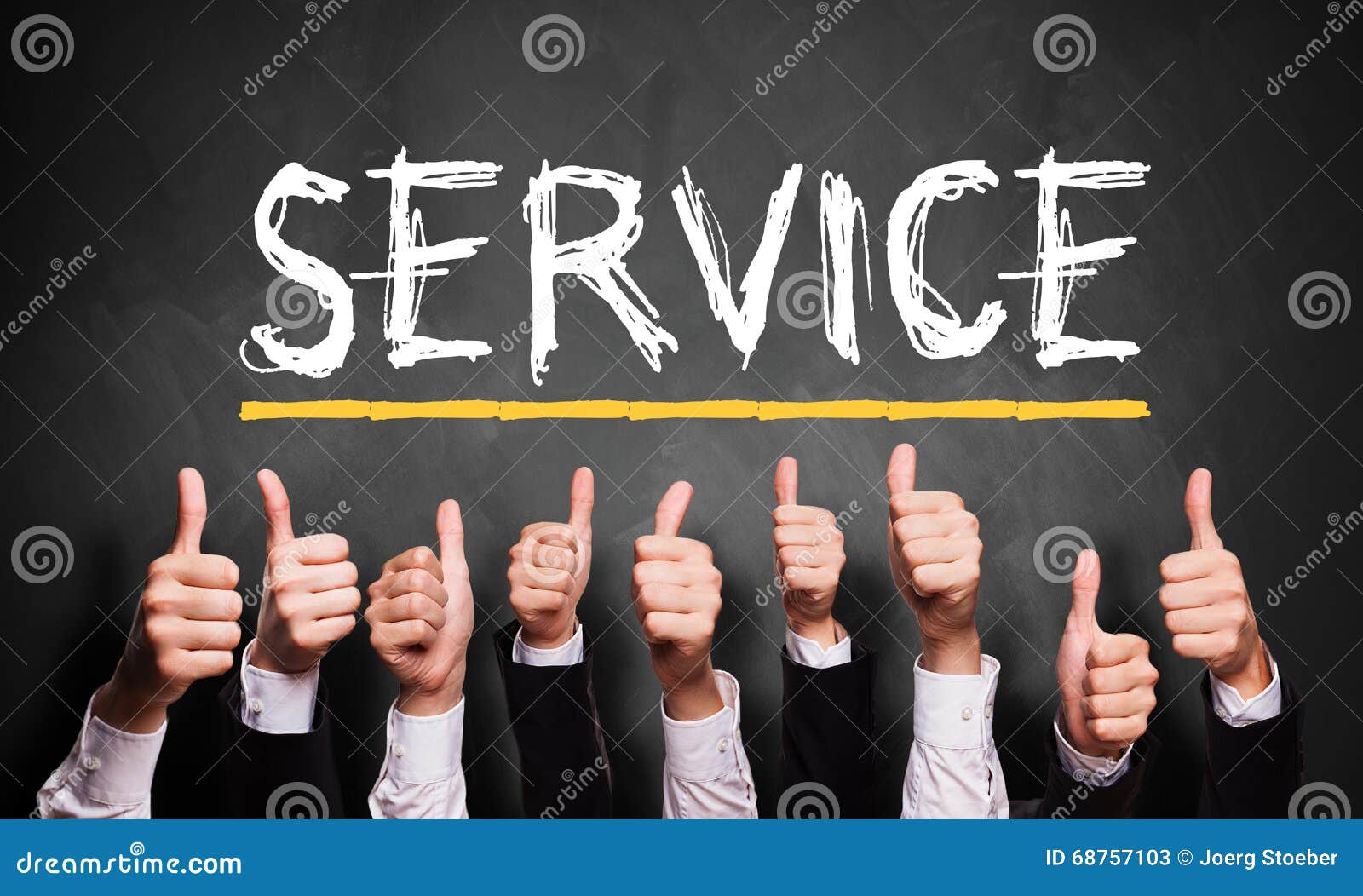 Thumbs up to good service stock image. Image of like - 68757103