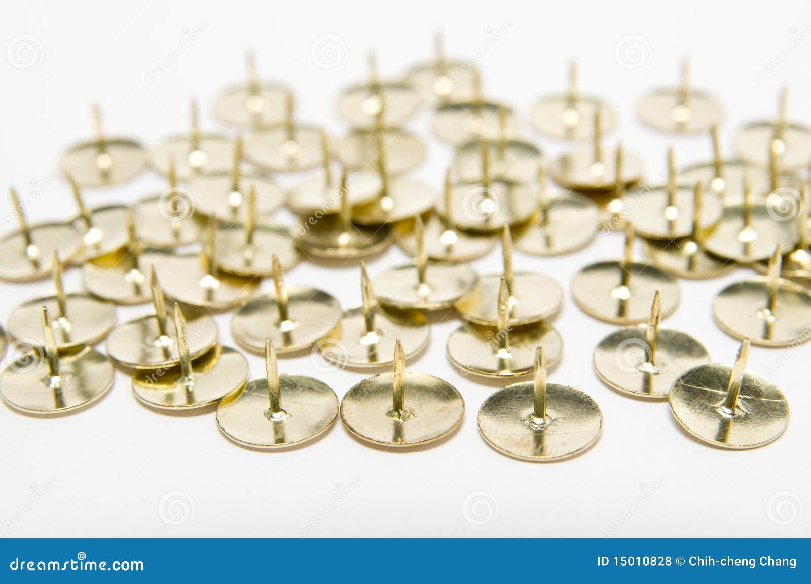 Thumbtack stock photo. Image of arranged, heart, thumbtack - 15010828